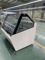 China CE Stainless Steel Ice Cream Showcase Freezer Air Cooling for sale