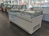 China Commercial Deli Display Freezer 1.6m 2m 2.5m Sliding Door for sale