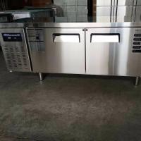 China Meat Food Stainless Steel Table Top Freezer 1.8m Dirct Cooling for sale