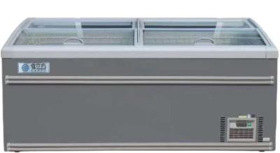 China Digital Control Sliding Door Chest Freezer 220V Auto Defrost for sale