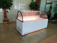 China Air Cooling SUS Deli Display Freezer With Manual Defrost for sale