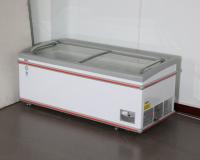 China Top Open Supermarket Island Freezer Single Temperature Manual Defrost for sale
