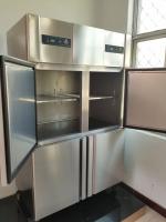 China Four Door Stainless Steel Freezers 220V 32 Cubic Foot for sale