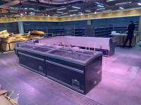 China High-end combination of air-cooled defrosting and defogging island freezer freezer for sale