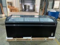 China High-end combination of air-cooled defrosting and defogging island freezer freezer for sale