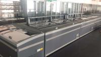 China High-end combination of air-cooled defrosting and defogging island freezer freezer for sale