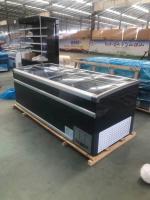 China High-end combination of air-cooled defrosting and defogging island freezer freezer for sale