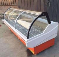 China Sliding Door Deli Display Freezer 1.5m 2m 2.5m Stainless Steel Meat for sale