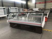 China Sliding Door Deli Display Freezer 1.5m 2m 2.5m Stainless Steel Meat for sale