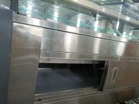 China Front Flap Glass Door Deli Display Counter Fridge Meat for sale