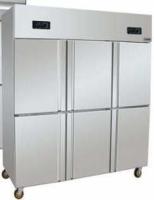 China Kitchen Stainless Steel Freezers Six Doors 48 Cubic Foot for sale