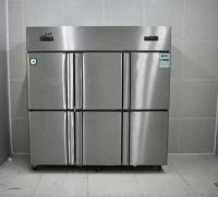 China Commercial Stainless Steel Freezers Six Doors 48 Cu Ft for sale