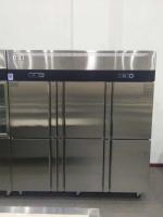 China Commercial Stainless Steel Freezers Six Doors 48 Cu Ft for sale