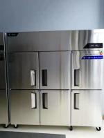China Commercial Stainless Steel Freezers Six Doors 48 Cu Ft for sale