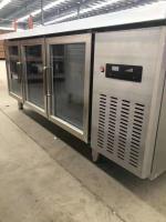China 1.8m Double Door Stainless Steel Freezers 500L 18 Cu Ft for sale