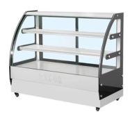 China Mini Counter Cake Display Cabinet Sliding Door Direct Cooling for sale