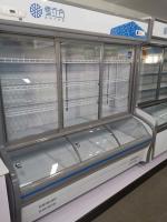 China Electric 1200L Glass Door Chest Freezer Digital Control for sale