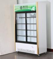 China Supermarket Upright Glass Door Display Freezer 768L R134A for sale