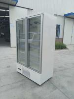 China Cold Drink 1260L Beer Upright Glass Door Freezer 220V To 240V for sale
