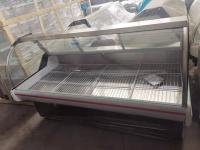 China 1500L 53 Cu Ft Supermarket Island Freezer , Direct Cooling Commercial Meat Display Refrigerator for sale