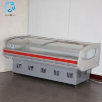 China Butcher Chest Freezer Sliding 1.5m Stainless Steel for sale