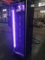 China Slim Glass Door Air Cooling Drink Cooler Wine Display Chiller for sale