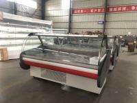 China Supermarket Commercial Meat Cooler Air Forced Cooling 220V for sale