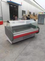 China Supermarket Commercial Meat Cooler Air Forced Cooling 220V for sale