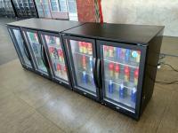China Glass Door Energy Drink Mini Fridge Undercounter Beer Fridge for sale