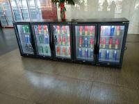 China Glass Door Energy Drink Mini Fridge Undercounter Beer Fridge for sale