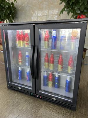 China Glass Door Energy Drink Mini Fridge Undercounter Beer Fridge for sale