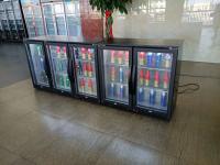 China Three Door Wholesale Mini Cola Refrigerator Drink Display Freezer For Bar for sale
