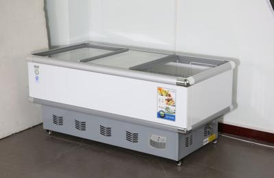 China Sliding Door Commercial Meat Cooler for sale