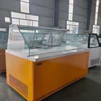 China Stainless Steel Deli Display Freezer for sale