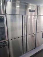 China Four Doors Stainless Steel Upright Commercial Freezer Kitchen 900L 32 Cu Ft for sale