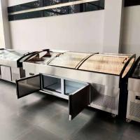 China Corrosion Resistant Butcher Meat Freezer 220V Electric for sale