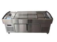 China Corrosion Resistant Butcher Meat Freezer 220V Electric for sale