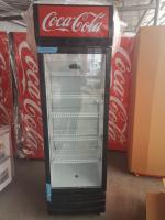 China 338L Drinks Glass Door Display Freezer Direct Cooling Single Door for sale