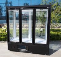 China Upright Supermarket Floral Display Cooler Sliding Door for sale