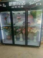China Three Doors Floral Display Cooler Air Cooling 2 To 8 Degree for sale