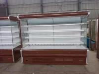China 220V Air Curtain Cabinet 2 To 8 Degree Vegetable Display Freezer for sale