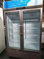 China Hot Sale Vertical Single Glass Door Beer Display Cooler Beverage Refrigeration Display Cheap Price for sale