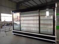 China Supermarket Air Curtain Cabinet R404A R134A Continuous Row for sale