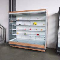 China Supermarket Air Curtain Cabinet 2000L 71 Cubic Foot for sale