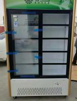 China Green space sliding door keep fresh and refrigerate cold beer drinks cabinet for sale