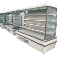 China Sliding Door Supermarket Open Chiller 2 To 8 Degree for sale