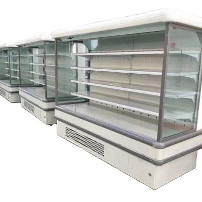 China Sliding Door Supermarket Open Chiller 2 To 8 Degree for sale