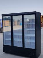 China Supermarket Glass Door Upright Fridge 4 Doors 110V To 240V for sale