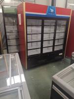 China Commercial Soda Upright Glass Door Freezer Pepsi Cola for sale