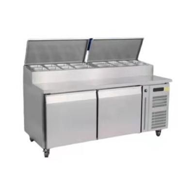 China R134A R290A Commercial Chest Freezer Stainless Steel 1800x800x800mm for sale